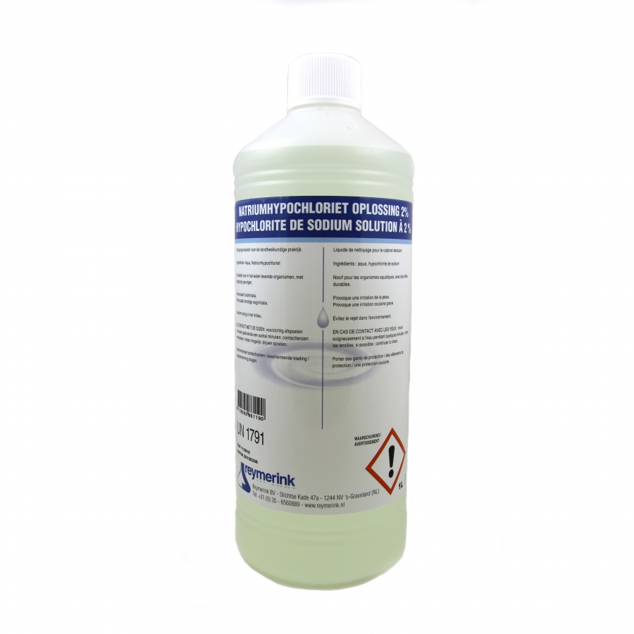 Natrium Hypochloriet 2% (1ltr),