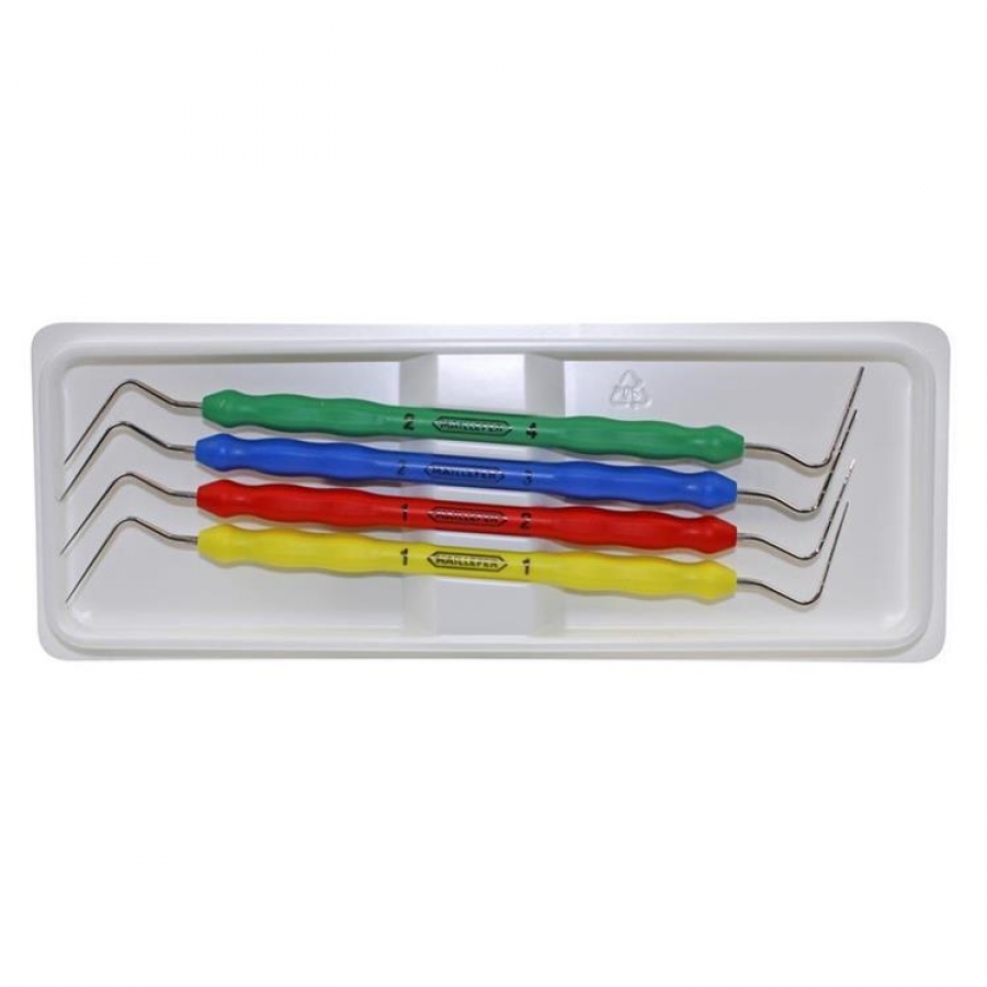 Plugger set, Heat-Carrier, A 281S, 4 stuks, Dentsply